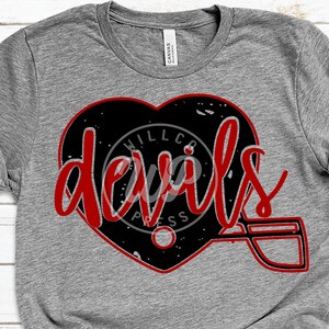 Red Devils Svg, Grunge Football, Png, Dxf, Svg Files for Cricut ...