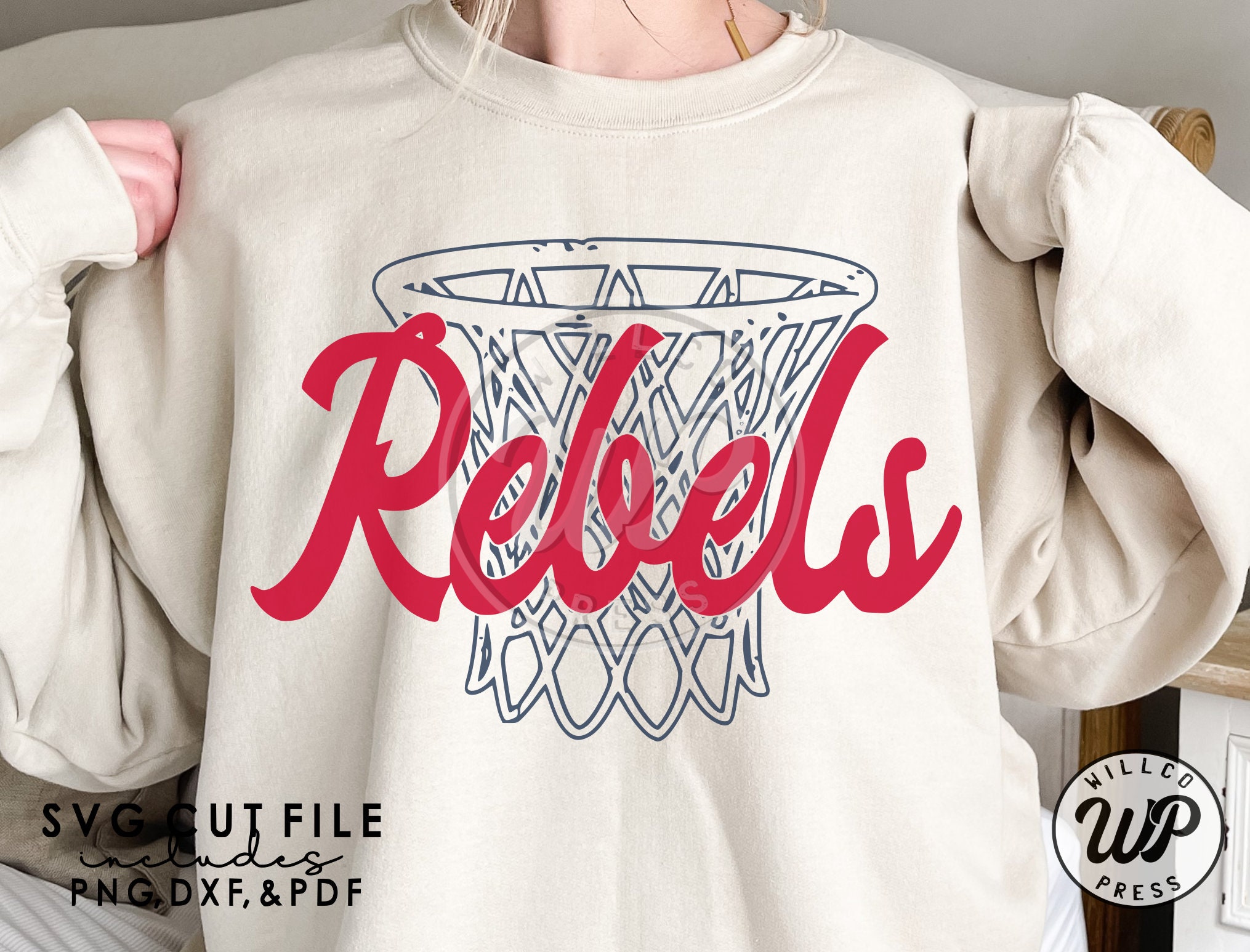 Rebels Basketball Svg Rebel Basketball Etsy