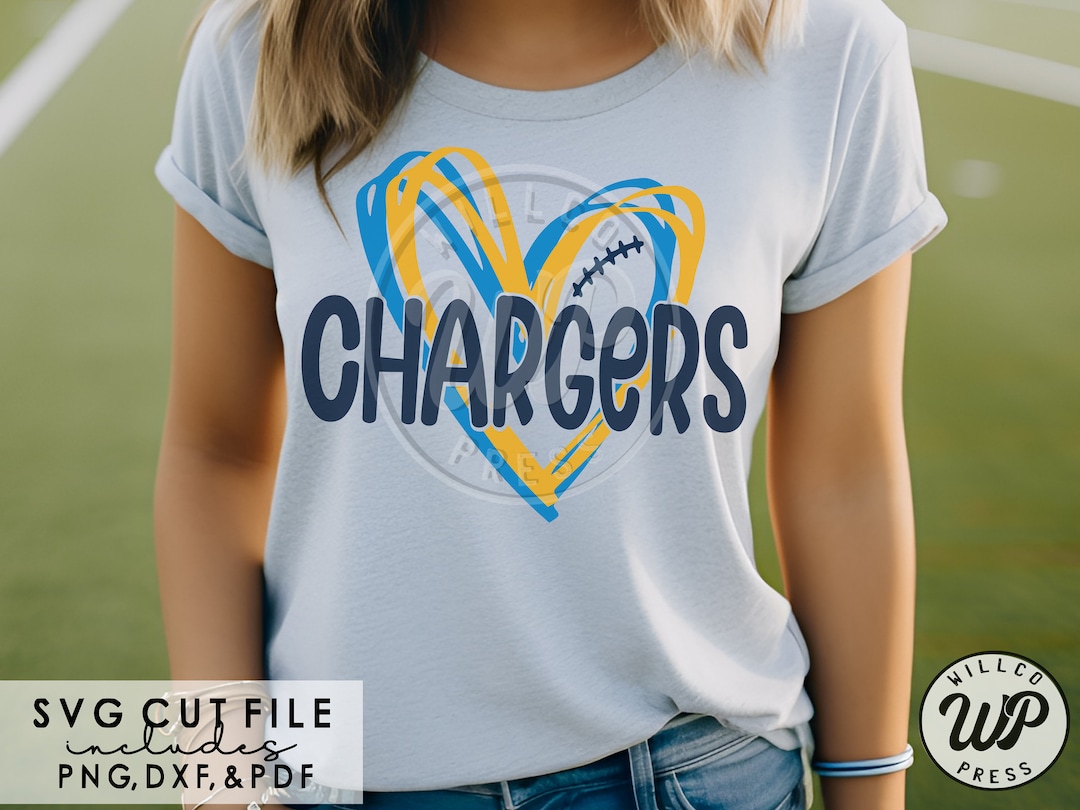Chargers Svg, Football Svg, Png, Dxf, Svg Files for Cricut, Vinyl Cut ...
