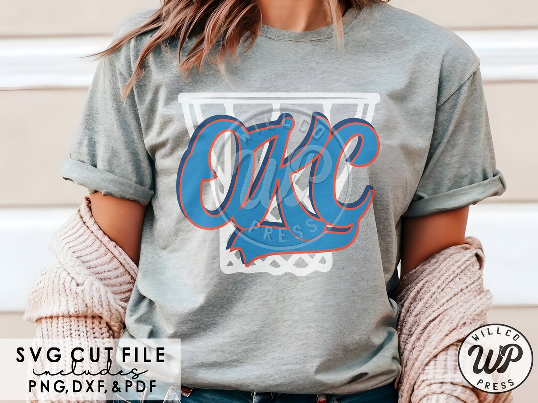 OKC Basketball Png, Oklahoma City Svg, Airport Code, Svg Files for ...