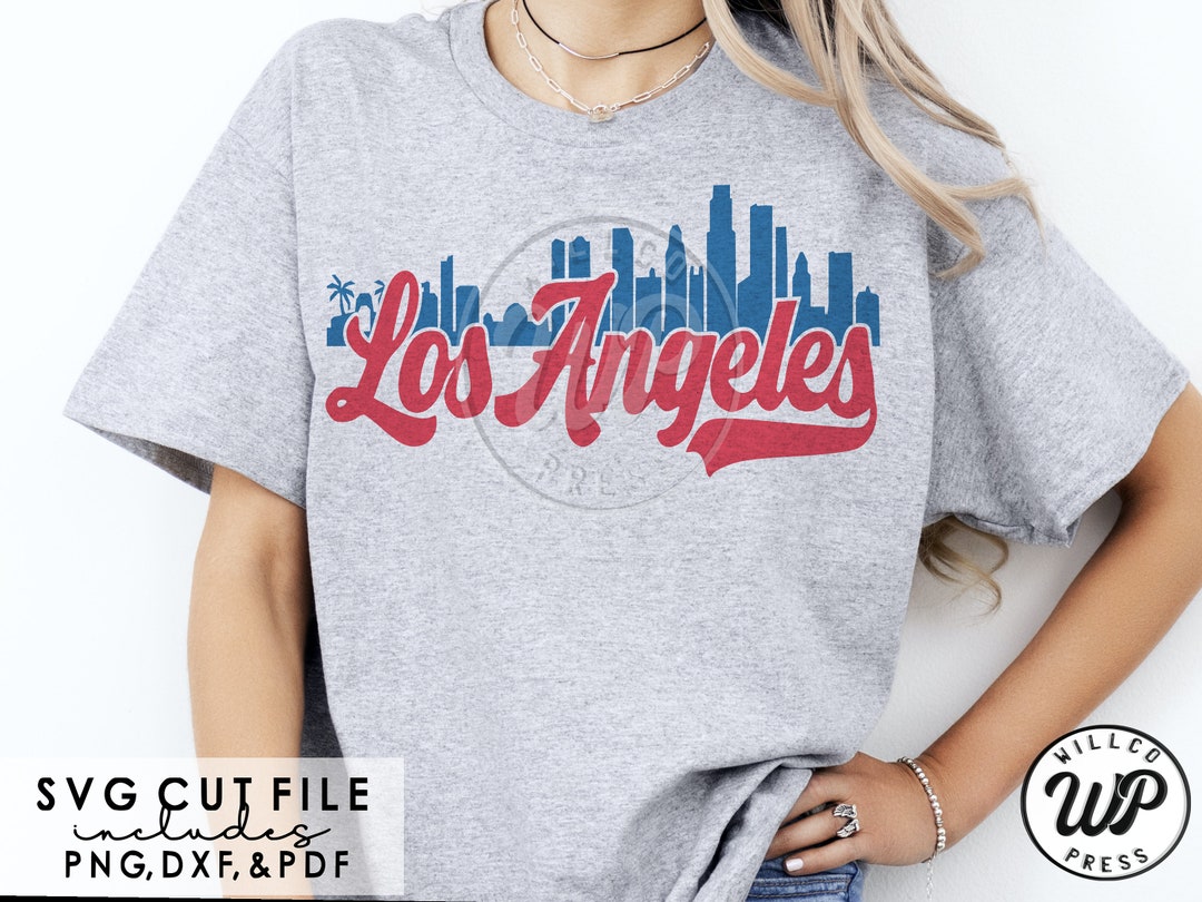 LA Skyline Png, Los Angeles Svg, Svg Files for Cricut, Sublimination ...