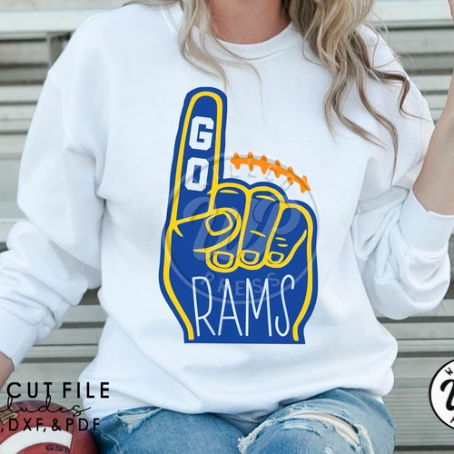 Rams Svg Football Svg Png Dxf Svg Files for Cricut Vinyl - Etsy