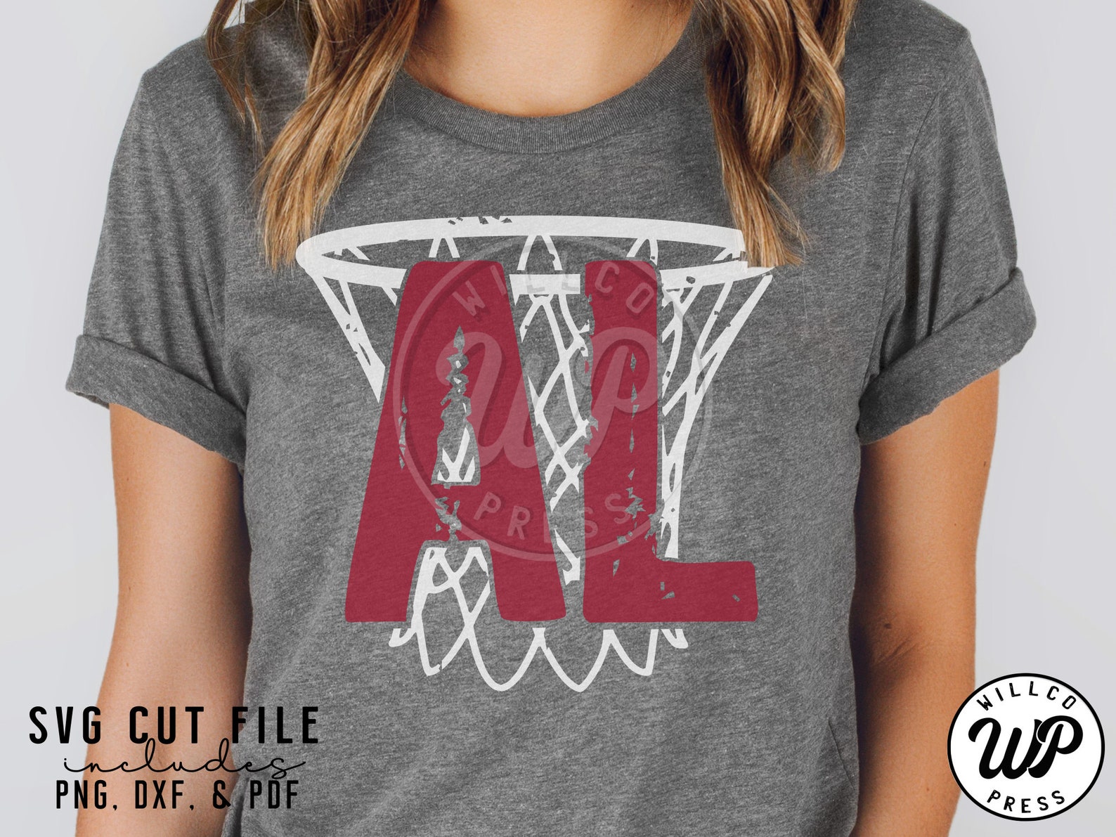 AL Basketball Svg Alabama Svg Grunge Distressed Png Dxf - Etsy