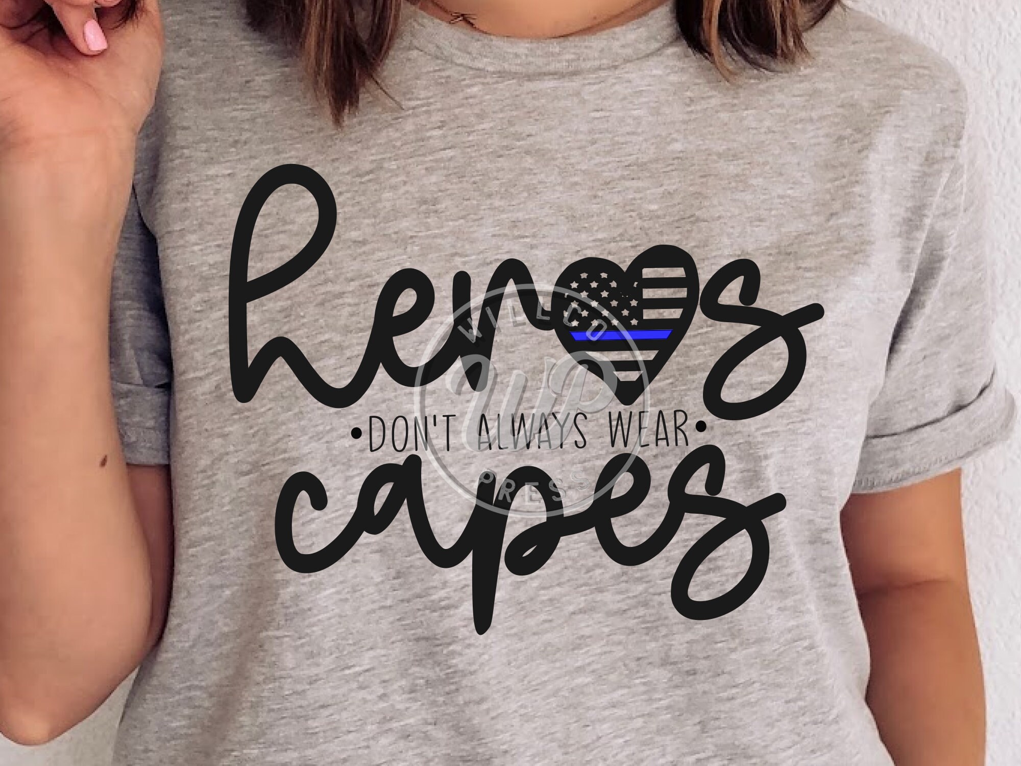 Hero Police svg png dxf digital cut file instant download | Etsy