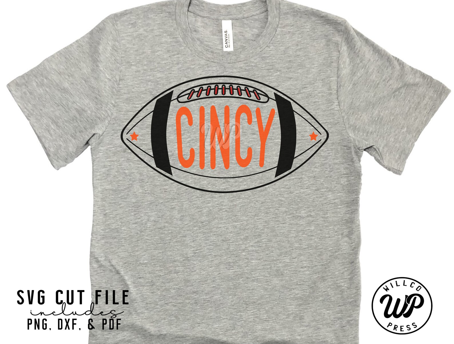 Cincy Football Svg, Cincinnati Svg, Png, Dxf, Svg Files for Cricut ...