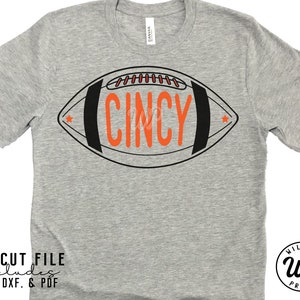Cincy Football Svg, Cincinnati Svg, Png, Dxf, Svg Files for Cricut ...