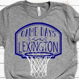 Game Days in Lexington, Kentucky Svg, Basketball, Png, Dxf, Svg Files ...