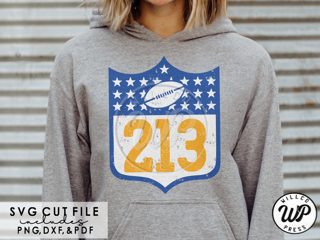 213 Football Png, LA Area Code, Los Angeles Svgs, Svg Files for Cricut ...