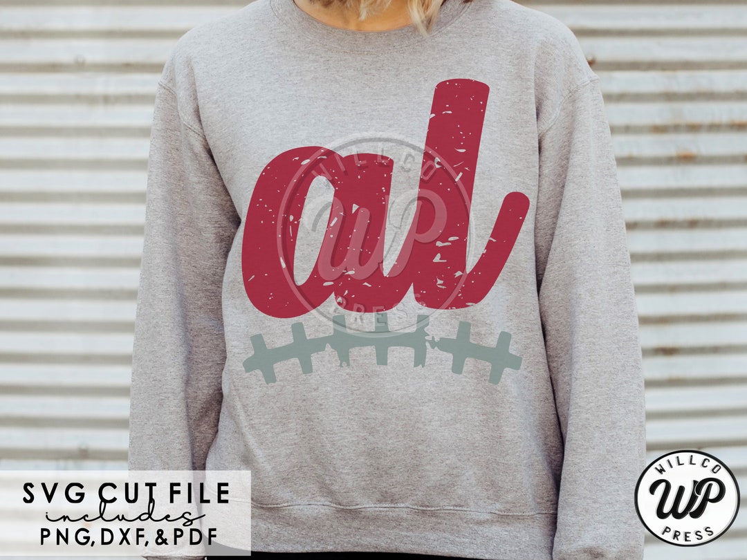 Alabama Football SVG DXF PNG Grunge Distressed Svg Files - Etsy