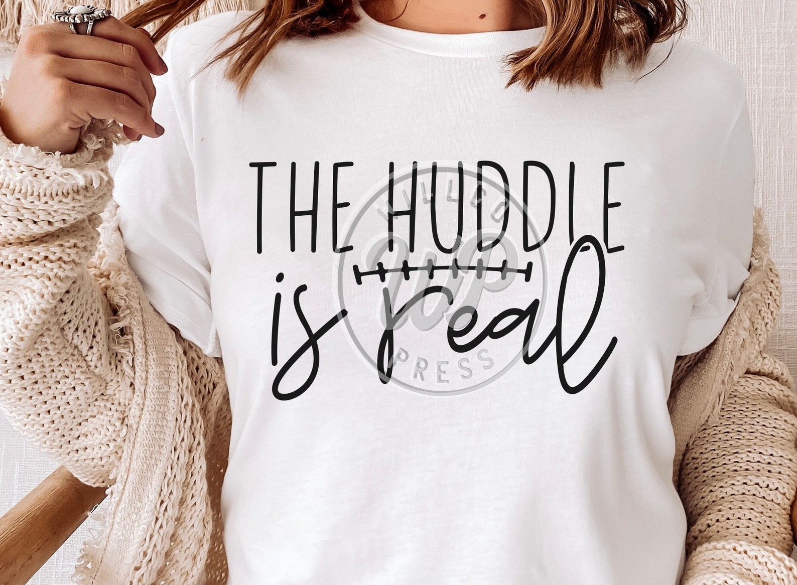 Huddle is Real Svg, Football Svg, Football Saying Svg, Football Shirt ...