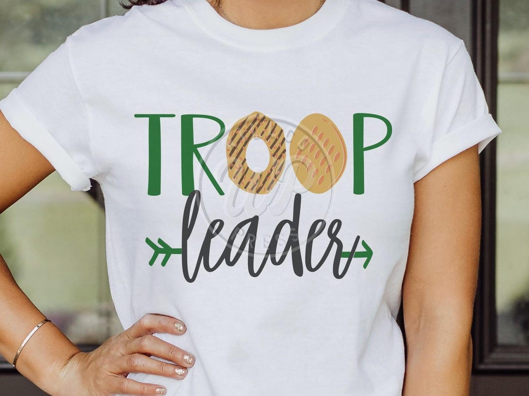 Troop Leader Svg, Cookie Season, Png, Dxf, Svg Files for Cricut ...