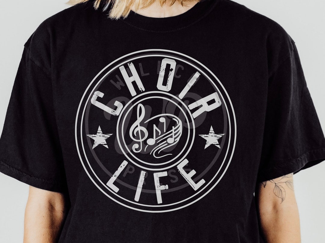 Choir Life Svg, School Chorus Svg, Transparent Png, Dxf for Silouhette ...