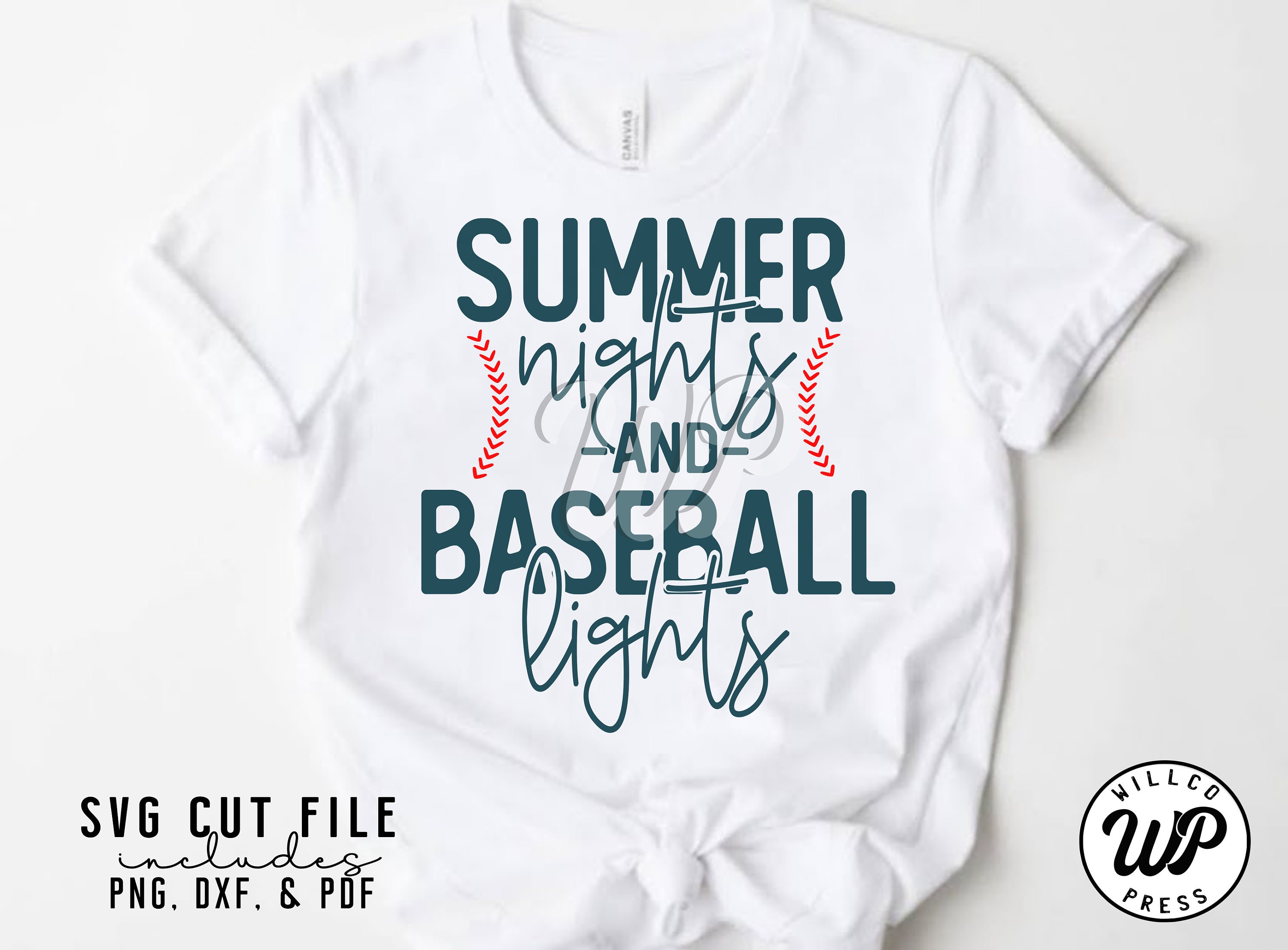 Summer Lights Svg, Baseball Svg, Softball Svg, Png, Dxf, Svg Files for ...