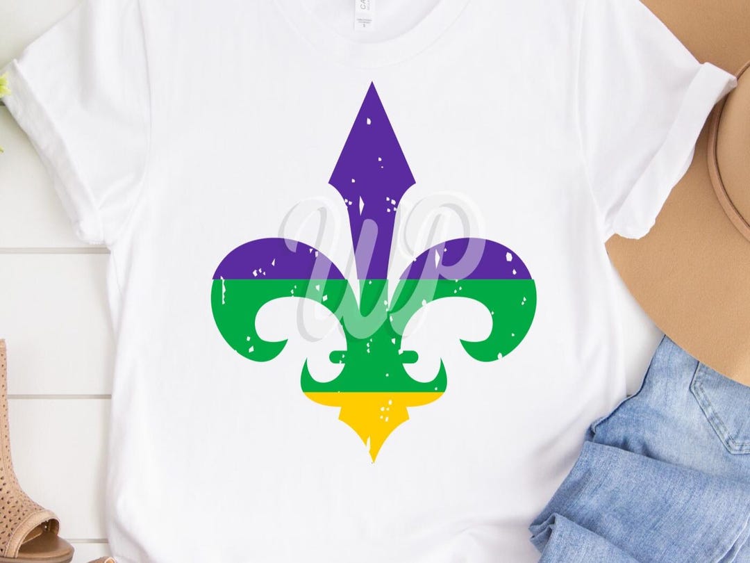 Mardi Gras Svg, Fleur De Lis Svg, Png, Dxf, Svg Files for Cricut ...