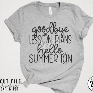 Goodbye Lesson Plans Svg, Teacher Svg, Teacher End of Year, Png, Dxf ...