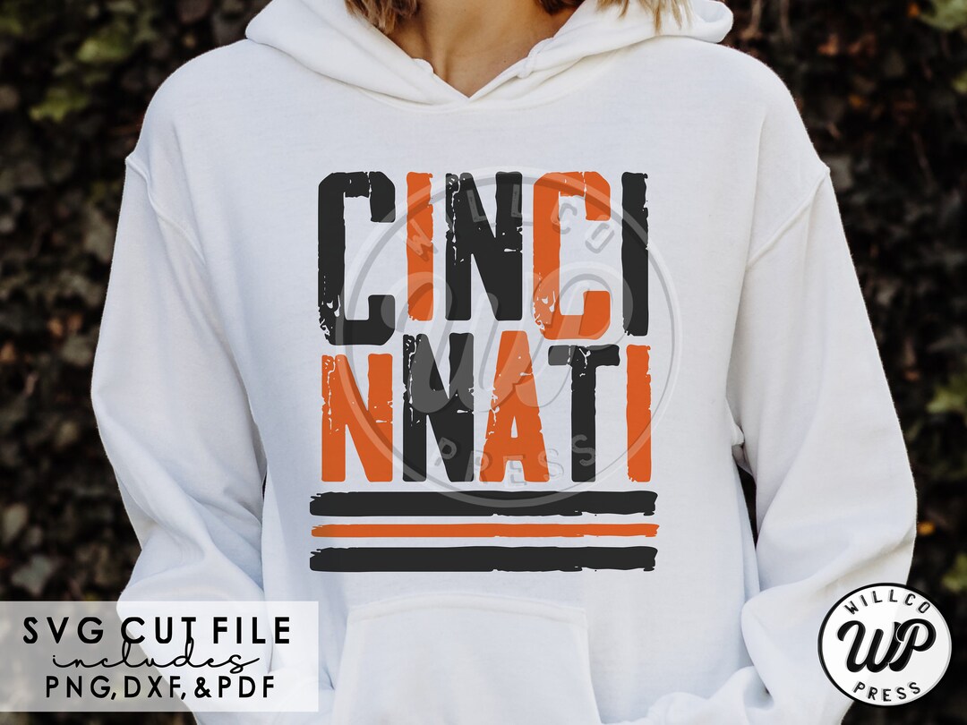 Cincinnati Grunge Svg Cincy Football Svg Digitial Download - Etsy