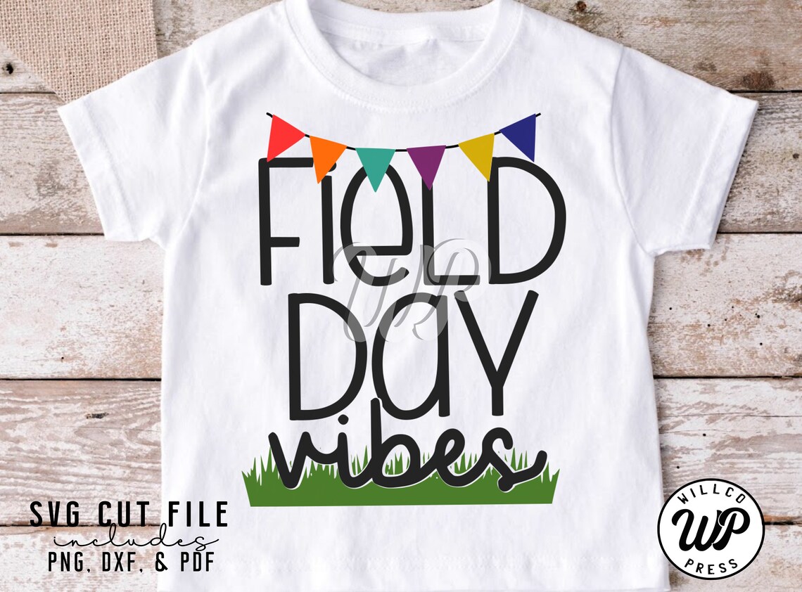 Field Day Vibes Svg Field Day Svg Png Dxf Cricut Cut File - Etsy
