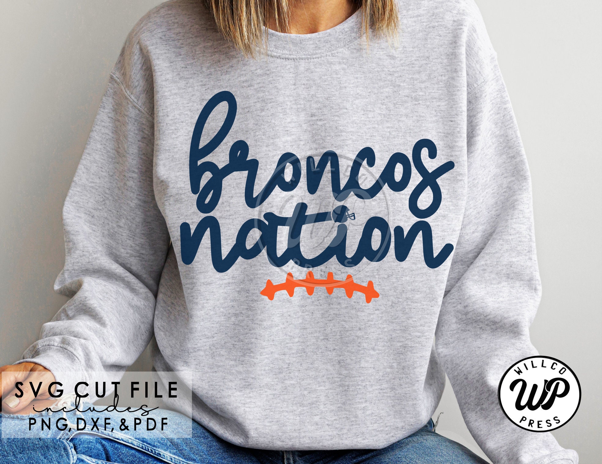 Broncos Nation Svg Broncos Football Svg Png Dxf Svg Files - Etsy
