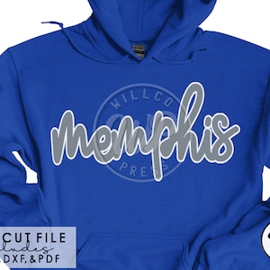 Memphis Script Svg, Memphis Svgs, Sublimination, Svg Files for Cricut ...