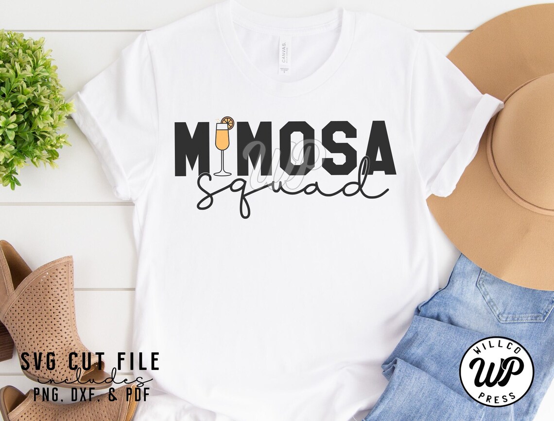 Mimosa Squad Svg, Brunch Svg, Friends Svg, Png, Dxf, Svg Files for ...