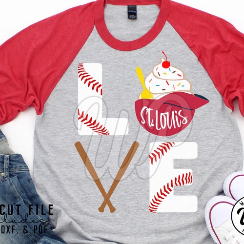 The Lou Baseball St. Louis Svg Png Dxf Svg Files for - Etsy