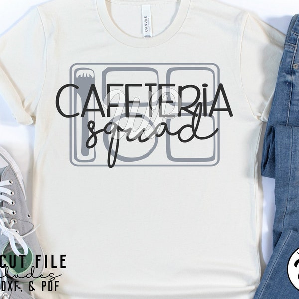 Food Service Squad Svg - Etsy