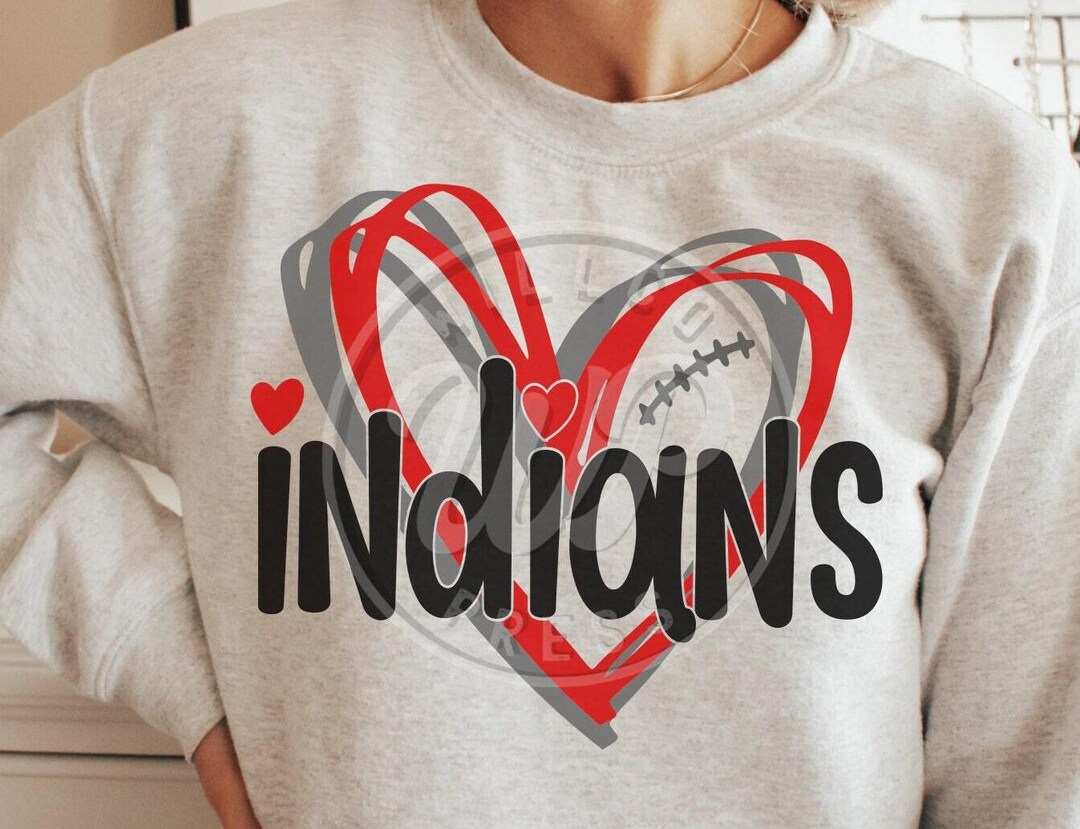 Indians Svg, Football Svg, Png, Dxf, Svg Files for Cricut, Vinyl Cut ...
