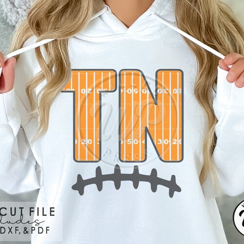 Tennessee Girl Svg TN Football Svg Png Dxf Svg Files for - Etsy