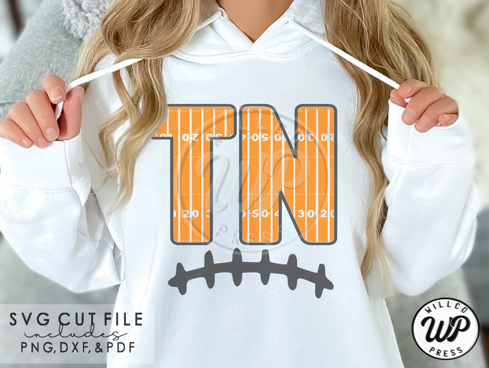 TN Football Svg Tennessee Football Svg Png Dxf Svg Files - Etsy