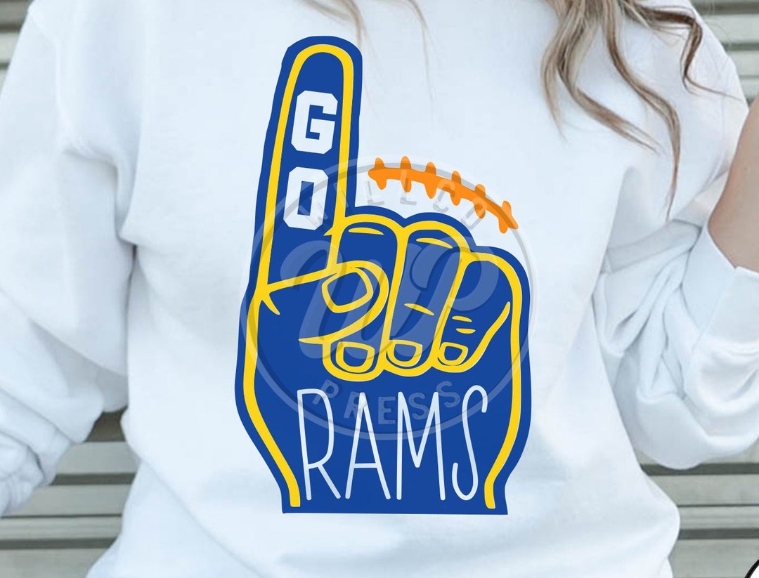 Go Rams Svg, Rams Football, Fan Foam Finger, Dxf, Png, Svg Files for ...