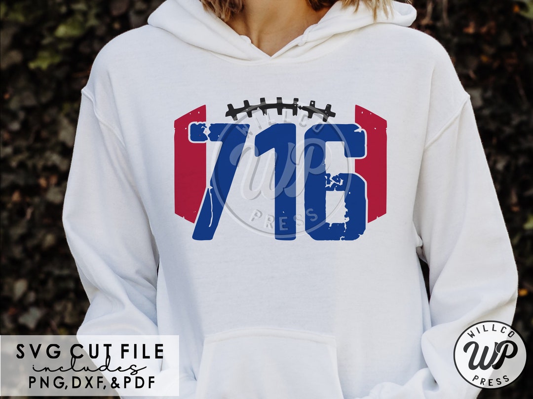 716 Football Svg Buffalo Area Code Digitial Download - Etsy
