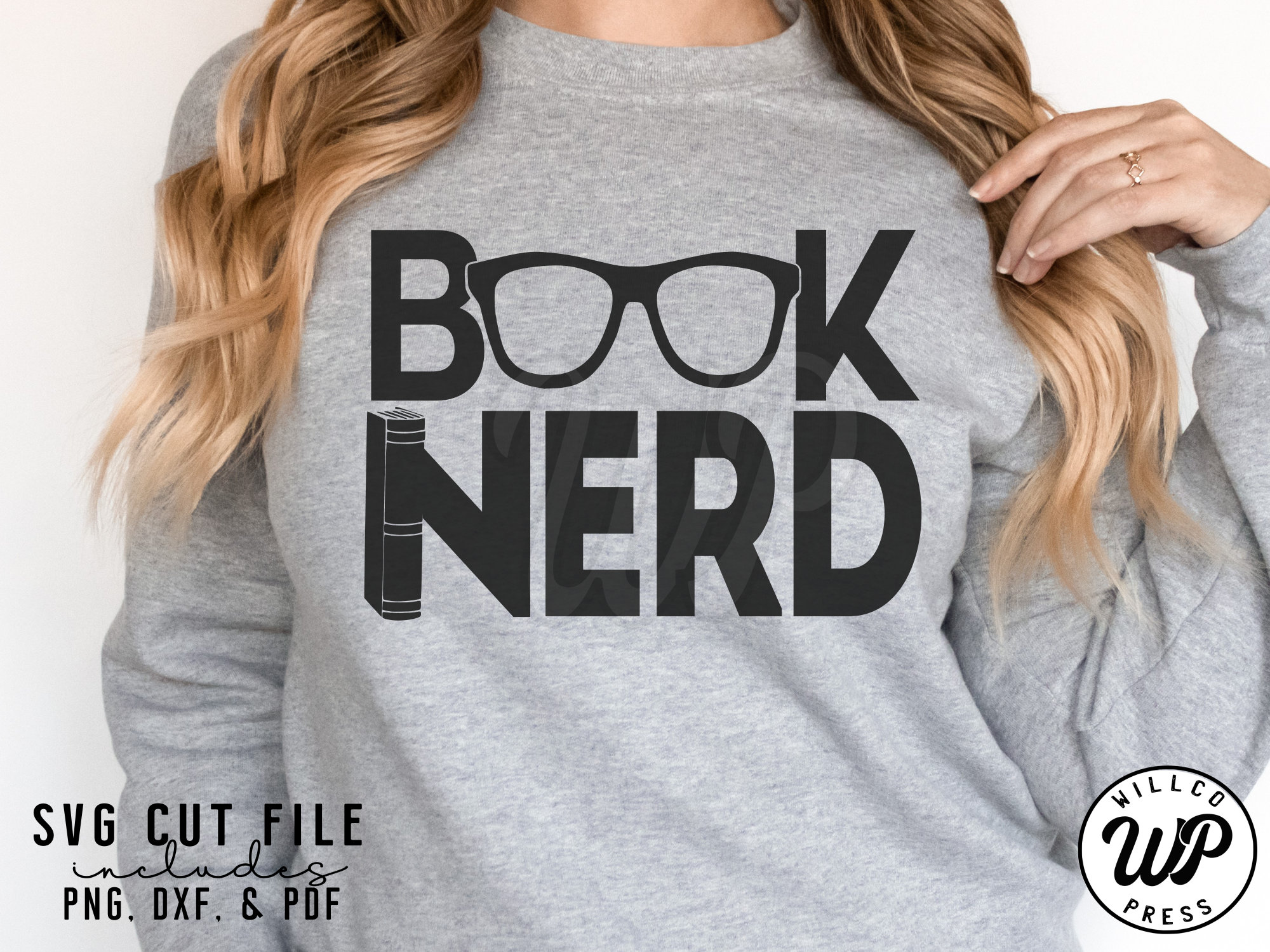 Book Nerd Svg Reading Svg Book Lover Png Dxf Cricut Cut - Etsy
