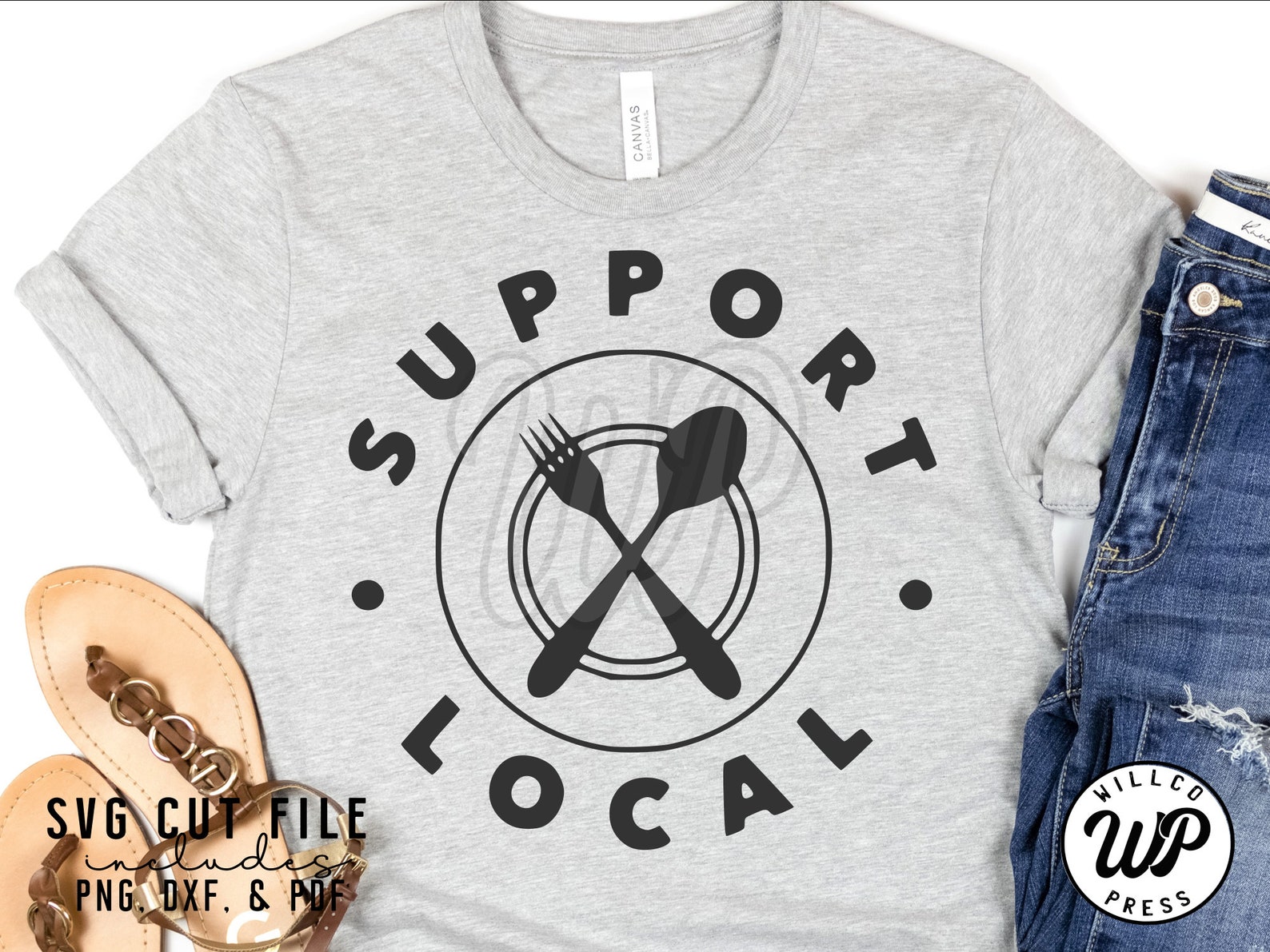 Support Local Svg Shop Local Restaurant Workers Png Dxf - Etsy