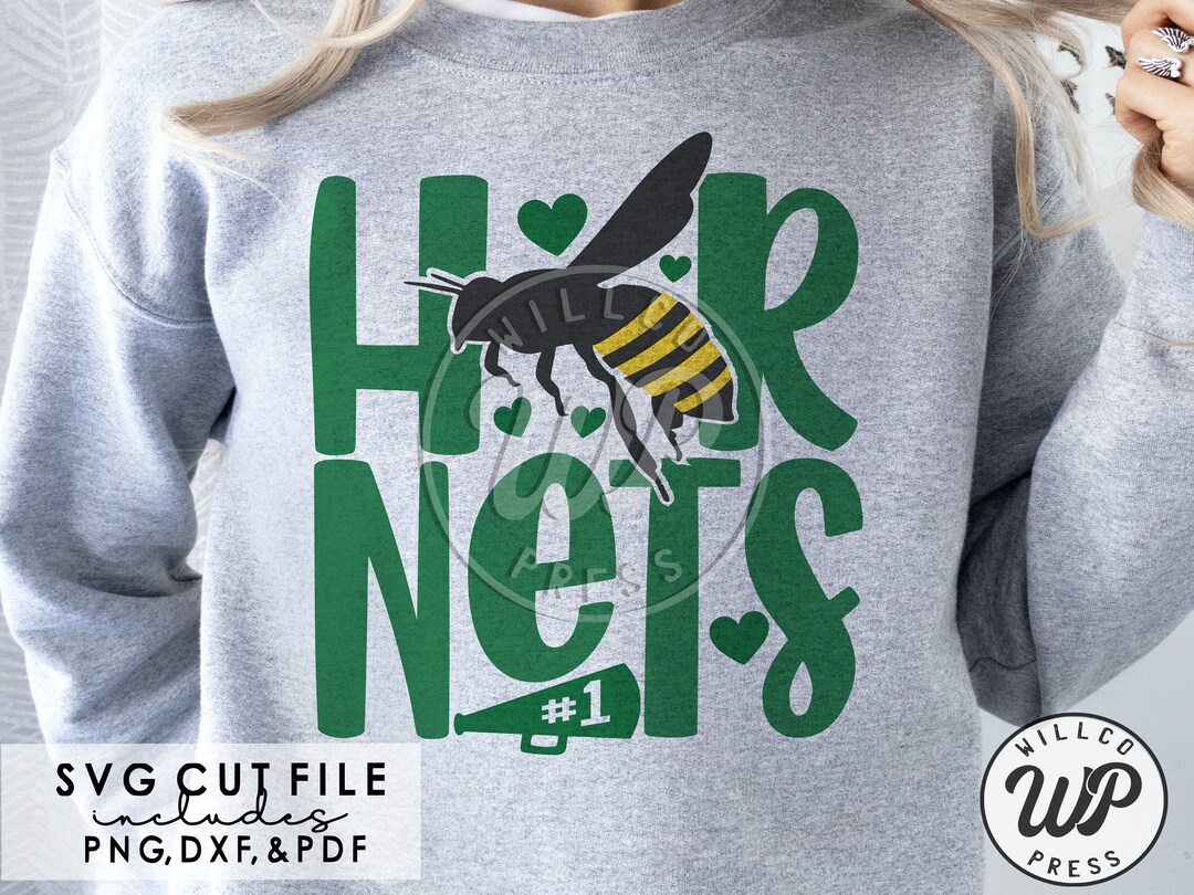 Hornets Mascot Png, Hornets Cheer Svg, Svg Files for Cricut, Dxf, Dtf ...