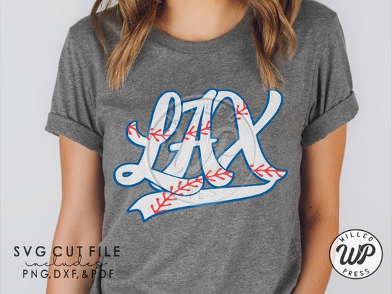 Retro LAX Svg Baseball Svg Los Angeles Airport Png Dxf - Etsy