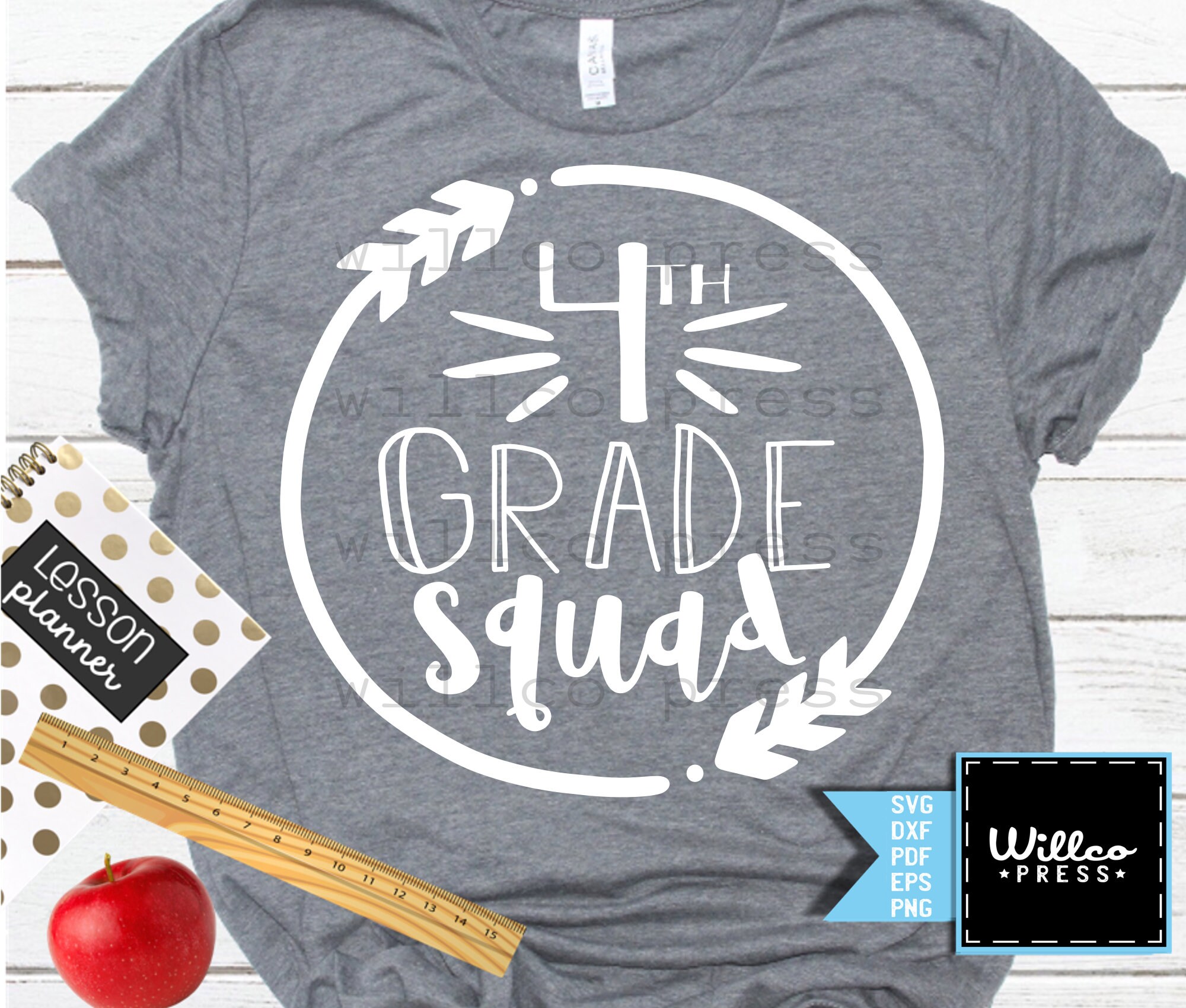 Teacher Svg Fourth Grade Teacher Svg 4th Grade Svg Teacher - Etsy