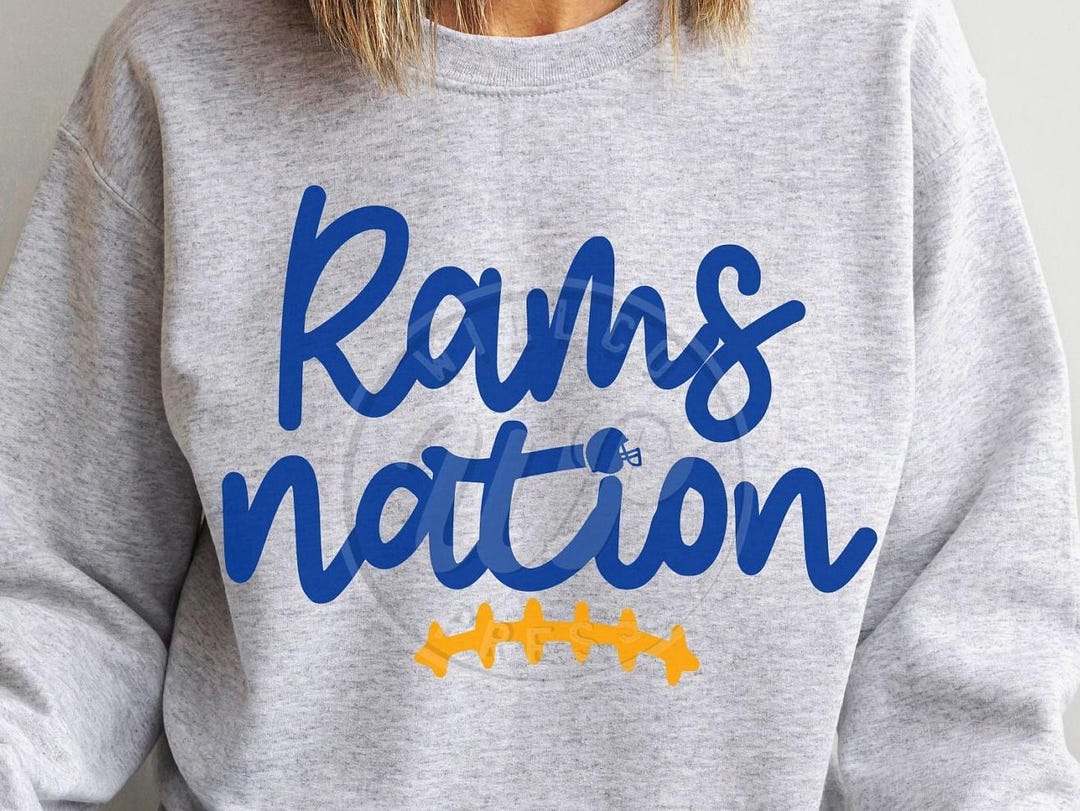 Rams Nation Svg, Rams Football Svg, Png, Dxf, Svg Files for Cricut ...