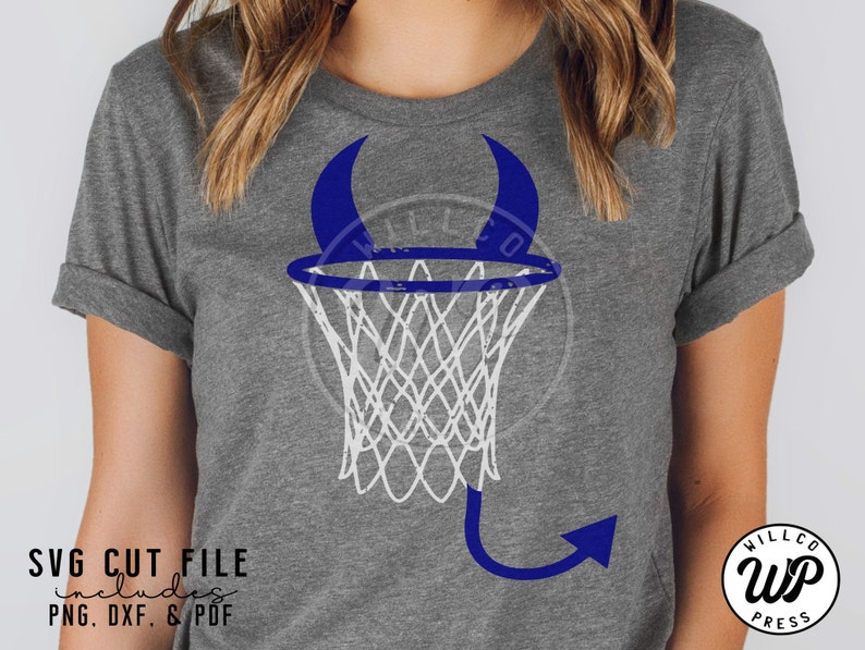 Blue Devils Svg Basketball Png Dxf Svg Files for Cricut - Etsy