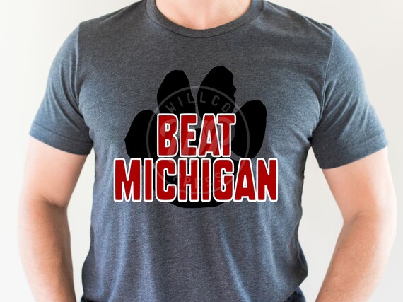 Beat Michigan Svg Dxf Png Instant Download Digital Cut - Etsy