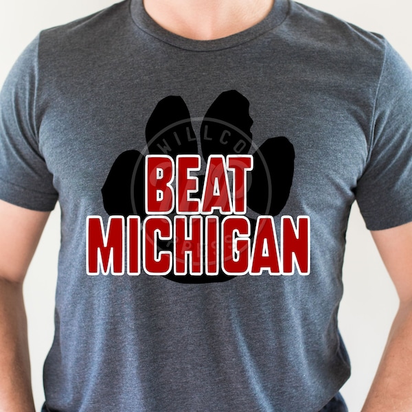 Beat Michigan Svg - Etsy