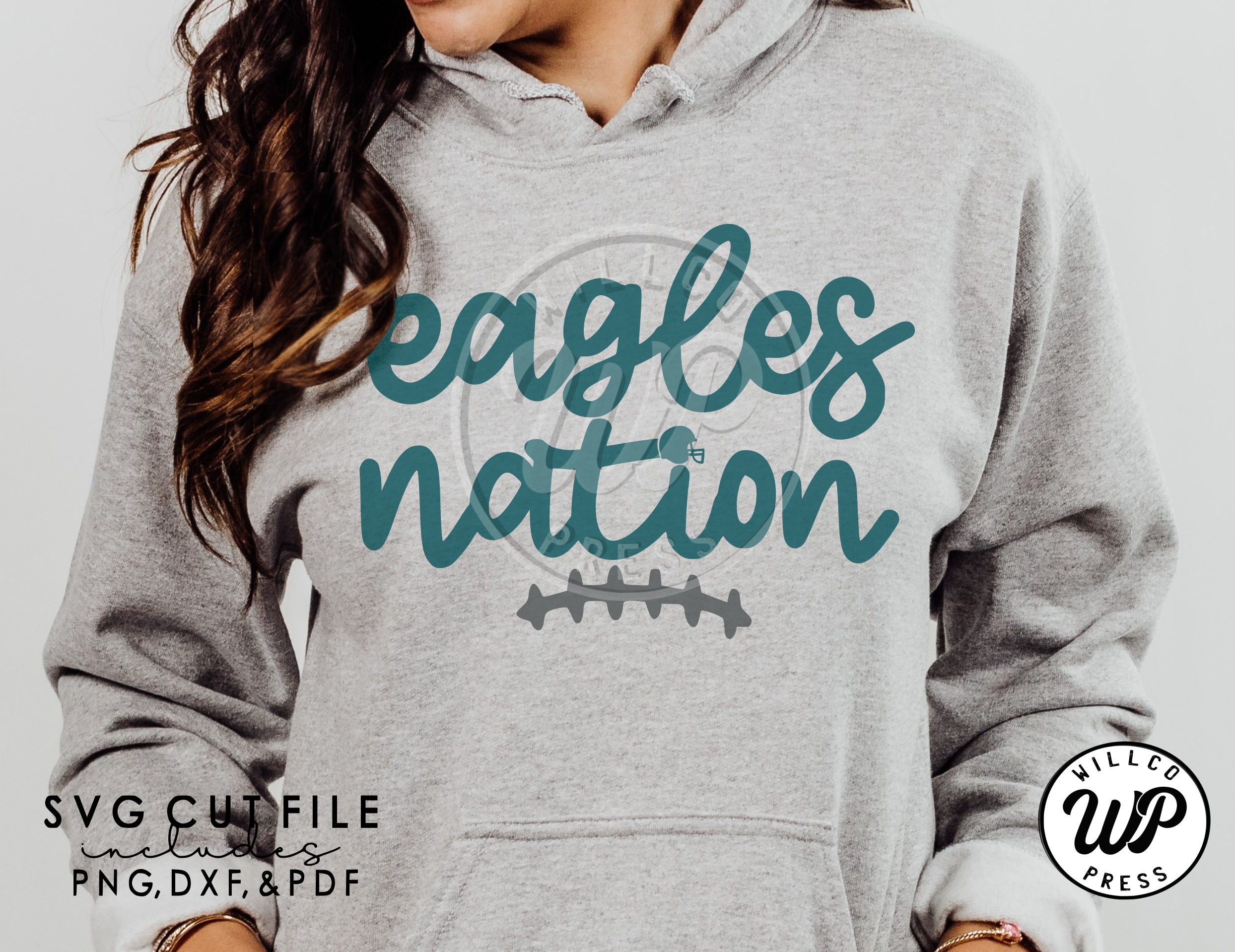 Eagles Nation Svg Eagles Football Png Dxf Svg Files for - Etsy