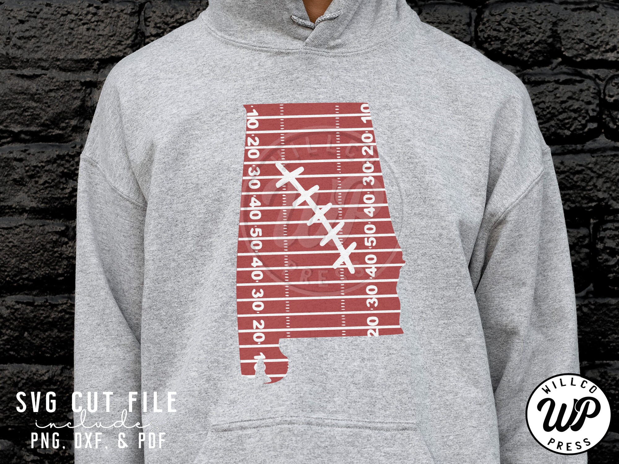 Alabama Football SVG Files for Cricut State Outline Vinyl - Etsy