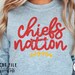 Chiefs Nation Svg, Chiefs Football, Png, Dxf, Svg Files for Cricut ...