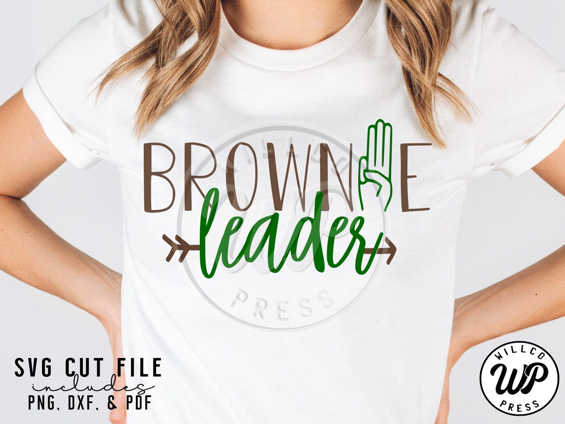 Brownie Leader Svg Troop Leader Scouts Shirt Png Dxf Svg - Etsy