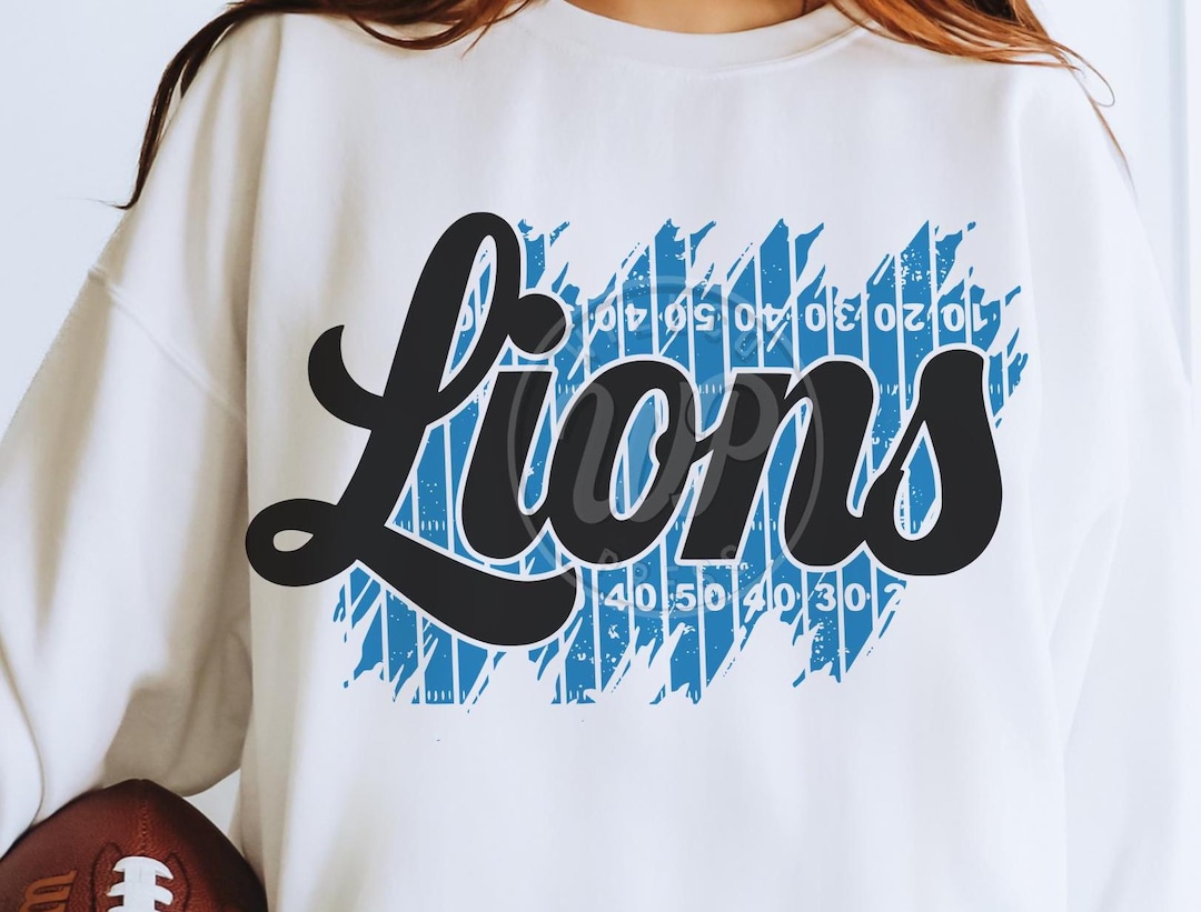 Lions Mascot Png, Football Field Svg, Yard Lines, Grunge Football Png ...