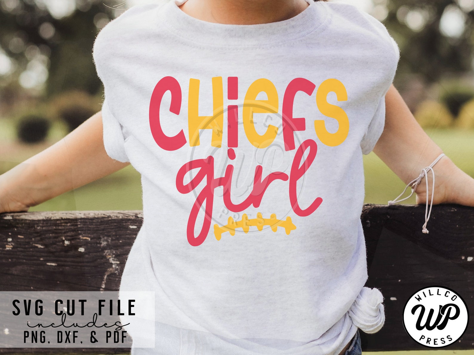 Chiefs Girl Svg Football Svg Png Dxf Svg Files for Cricut - Etsy