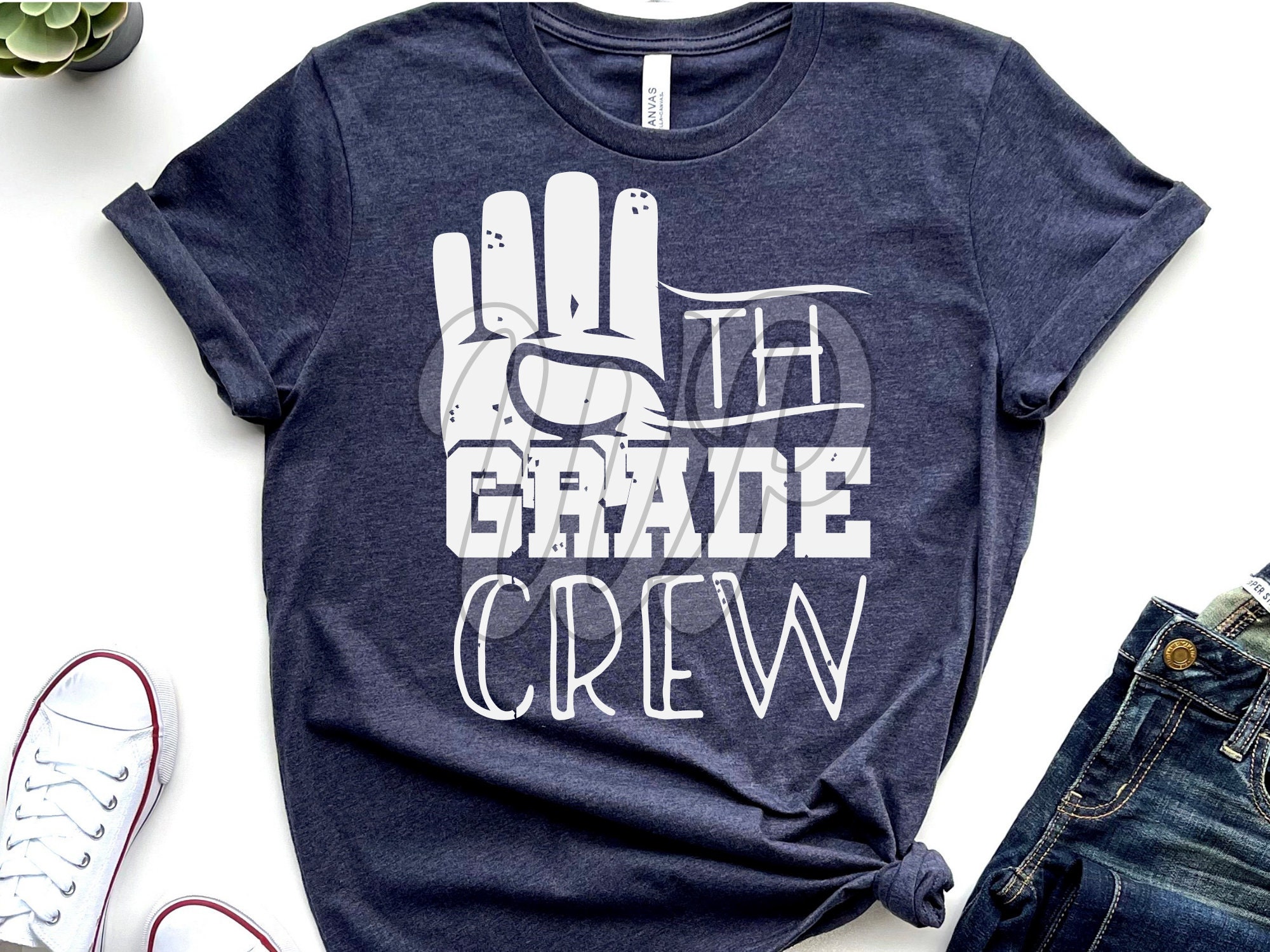 4TH Grade Crew Svg Fourth Grade Teacher Png Dxf Svg Files - Etsy