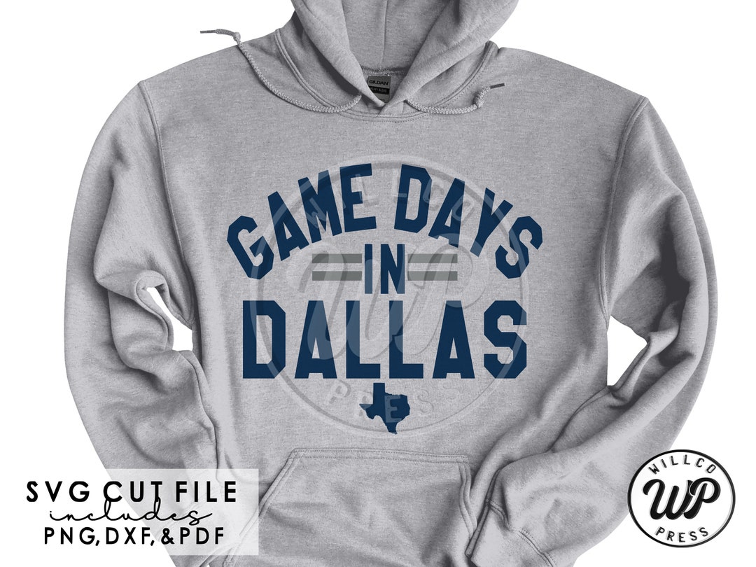 Game Days in Dallas, Texas Svg, Transparent Png, Sublimination, Iron On ...