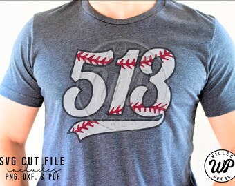 Cincinnati 513 Svg - Etsy