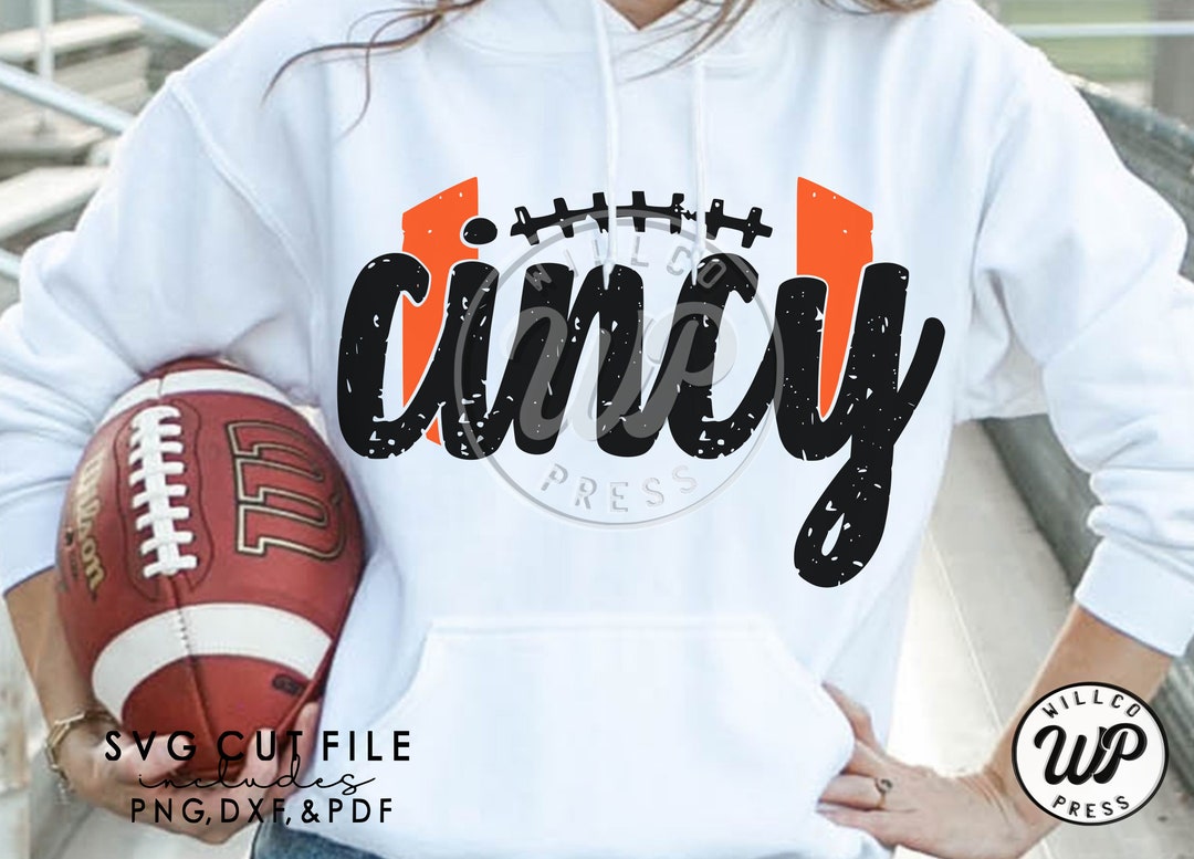 Cincy Football Svg Cincinnati Svg Grunge Distressed Png - Etsy